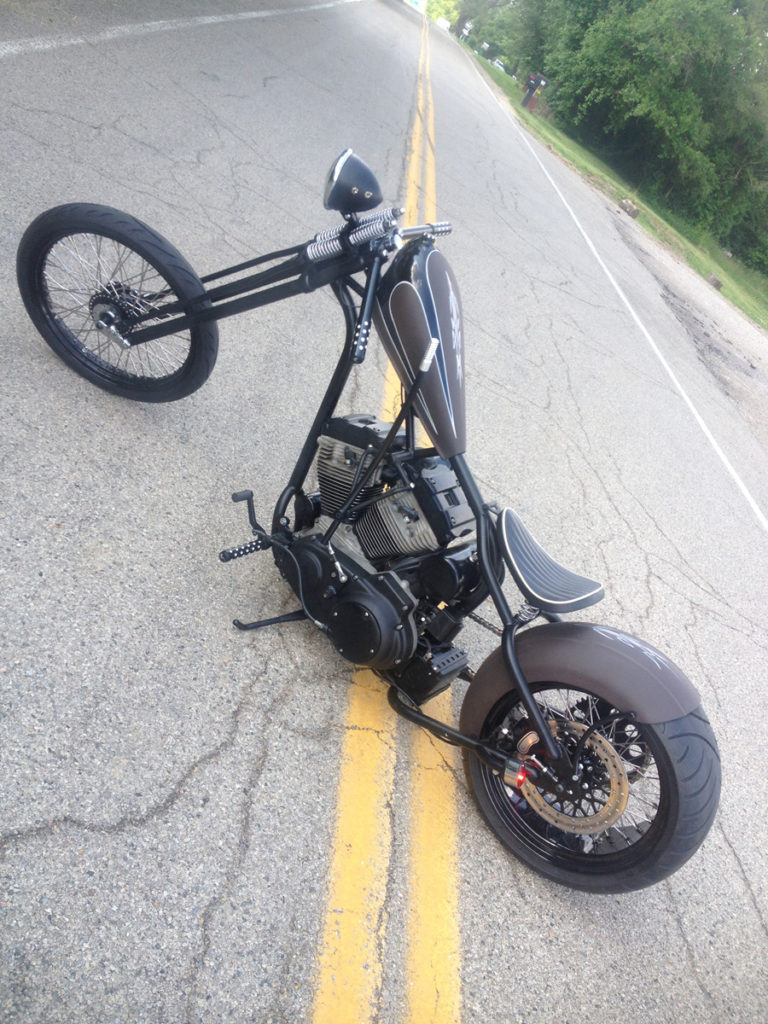 Zach Wright’s Chopper – Led Sled Customs