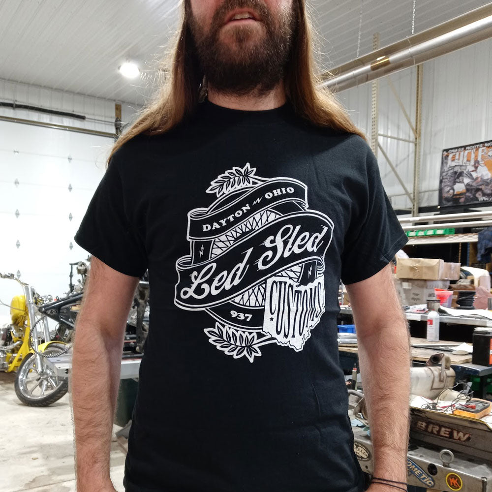 Wheel T-Shirt – Led Sled Customs